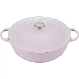 LE CREUSET Signature 7.5-quart Enameled Cast Iron Brazier Shallot