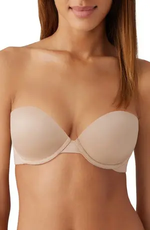 Wacoal Future Foundation Underwire Strapless Push-up Bra - Au Natural