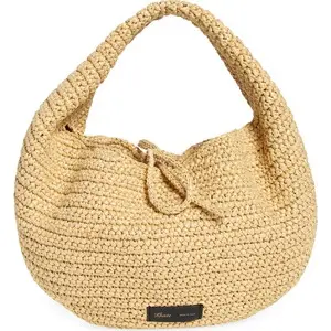 Khaite Olivia Raffia Hobo Bag