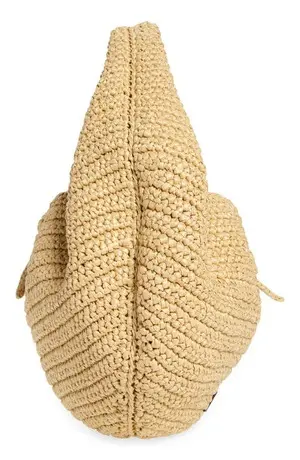 Khaite Olivia Raffia Hobo Bag
