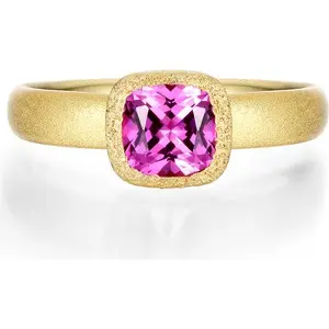 Lafonn Lab Grown Sapphire Solitaire Ring - Purple