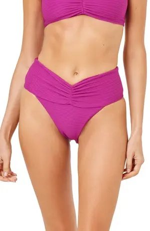 L*Space LSPACE Marlee Bikini Top Berry