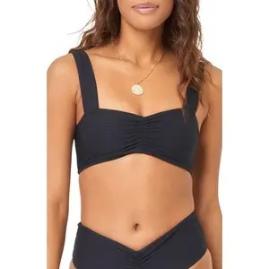 L*Space Marlee Bikini Top - Black