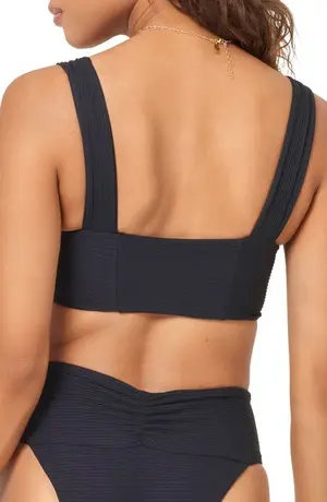 L*Space Marlee Bikini Top - Black