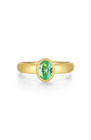 Lafonn Lab Grown Sapphire Ring - Green