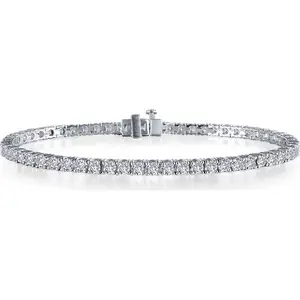 Lafonn Simulated Diamond Tennis Bracelet - White