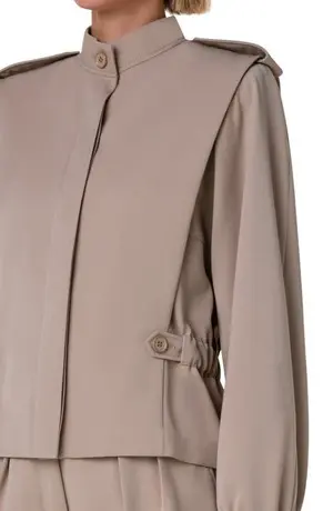 Akris Gregory Virgin Wool Gabardine Jacket