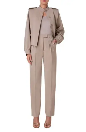 Akris Gregory Virgin Wool Gabardine Jacket