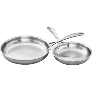 ZWILLING Spirit Polished 2-piece Fry Pan Set - Stainless Steel