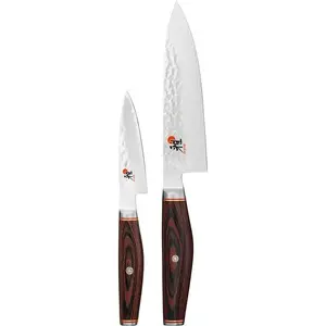 MIYABI Aristan 2-piece Knife Set - Silver
