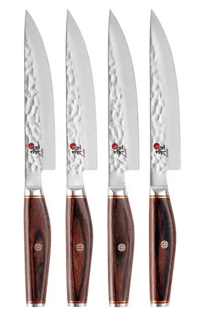 MIYABI 4-pack Artisan Steak Knives