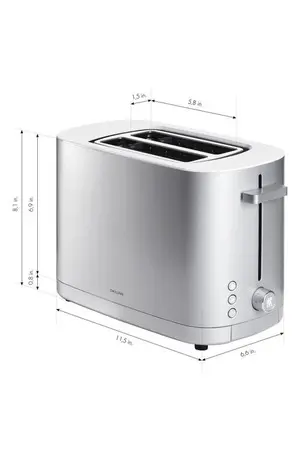 ZWILLING Enfinigy 2-slot Toaster - Silver
