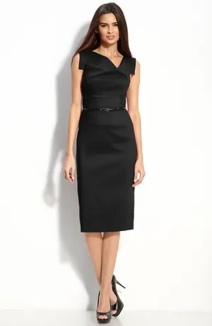 Black Halo Belted Dresses