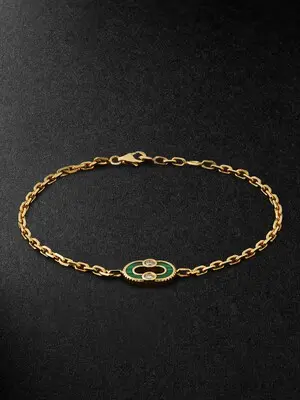 VILTIER Magnetic Multi-stone Chain Bracelet - Gold