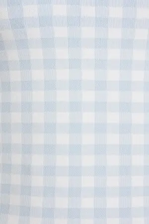 Alexander Wang Gingham Stretchknit Top