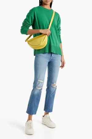 DL1961 Mara Cropped Distressed Midrise Slimleg Jeans