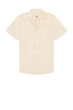 Oas Machu Cuba Terry Shirt In Brown