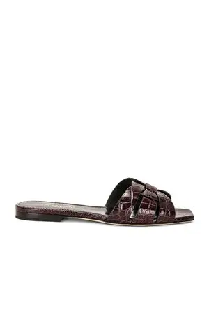 Saint Laurent Embossed Sandals For Women