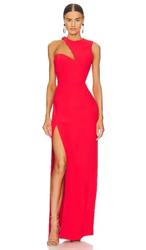 Amanda Uprichard One Shoulder Evening Dresses
