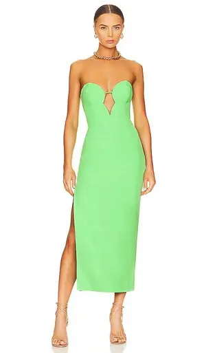 Bardot X Eleni Midi Dress - Green #30