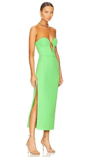 Bardot X Eleni Midi Dress - Green