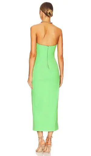 Bardot X Eleni Midi Dress - Green