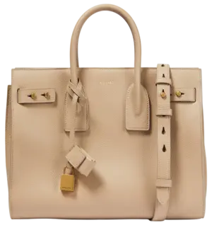 Saint Laurent Sac De Jour Small Tote Bag - Beige