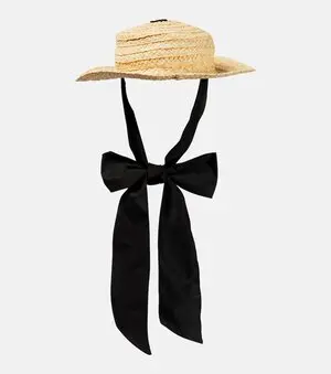 PATOU Jp Raffia Hat