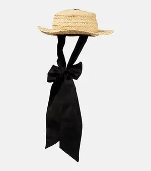 PATOU Jp Raffia Hat