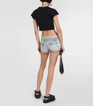 Isabel Marant Étoile Lary Denim Shorts - Blue