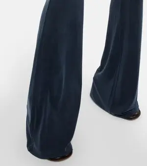 Jacquemus Le Pantalon Espelho Flared Pants - Blue