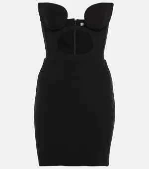 NENSI DOJAKA Cutout Mini Dress - Black