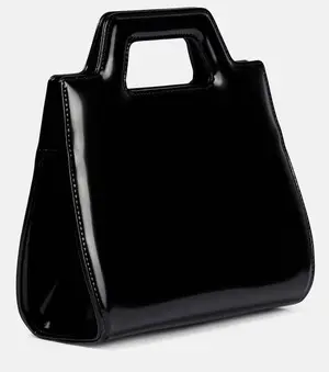 FERRAGAMO Wanda Mini Leather Tote
