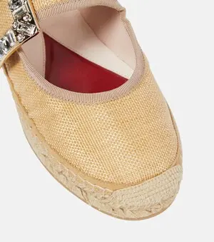 ROGER VIVIER Babies Embellished Espadrilles