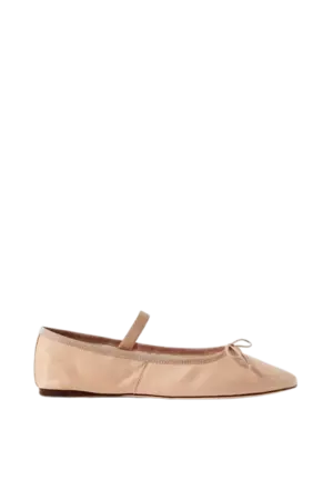 LOEFFLER RANDALL Leonie Leather Ballet Flats - Pink