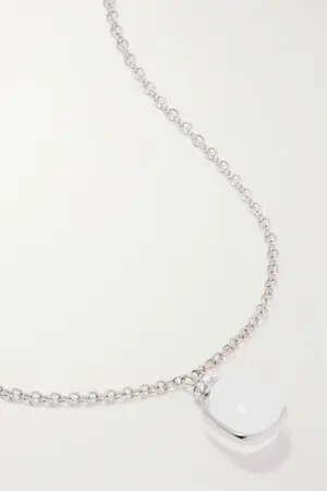 Pomellato Nudo Quartz And Diamond Necklace - Gold
