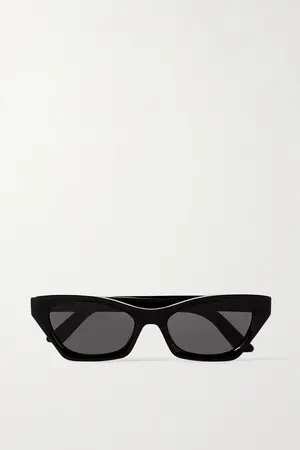 Dior-Midnight Cat-eye Acetate Sunglasses