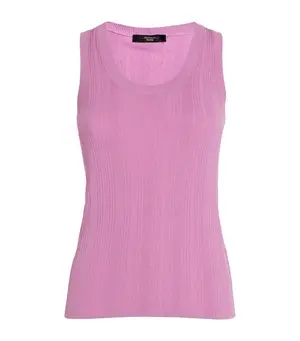 Max Mara Ribbed Tank Top