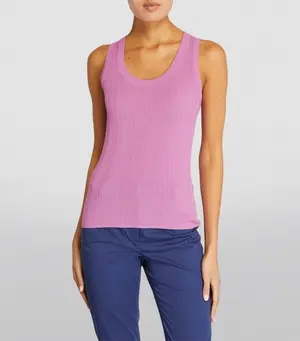 Max Mara Ribbed Tank Top