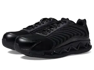 REEBOK Zig Elusion Heritage Work Sd Comp Toe High Top Lace-up Athletic Shoes - Black