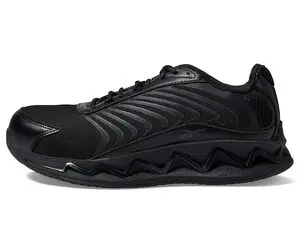 REEBOK Zig Elusion Heritage Work Sd Comp Toe High Top Lace-up Athletic Shoes - Black
