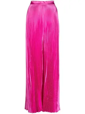 L'IDEE Pleated High-waisted Trousers