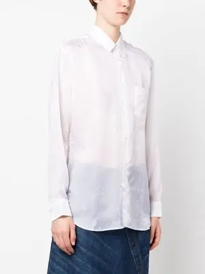 Comme Des Garçons Long-sleeve Shirt - White