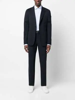 BARBA NAPOLI Classic Button-up Shirt - Blue