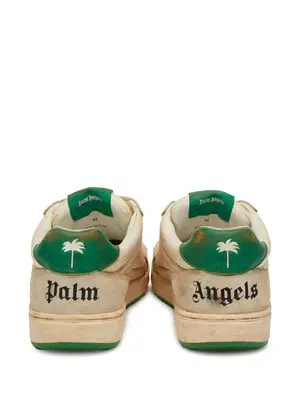 Palm Angels University Distressed Low-top Sneakers