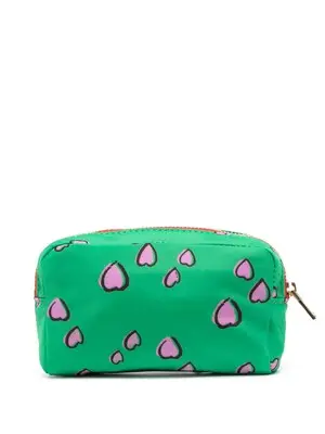 Bimba Y Lola Small Hearts-print Makeup Bag