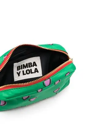 Bimba Y Lola Small Hearts-print Makeup Bag