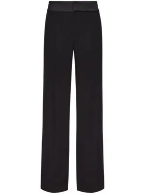 Valentino Garavani Straight-leg Trousers - Black
