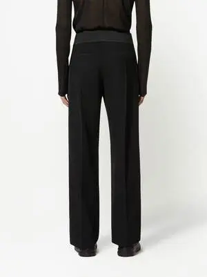 Valentino Garavani Straight-leg Trousers - Black