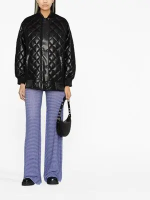 STAND STUDIO Estelle Quilted Bomber Jacket